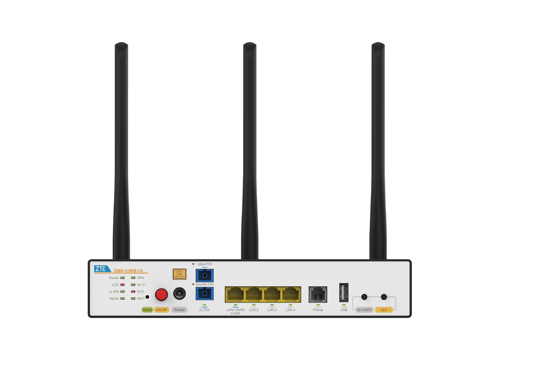 FTTR GPON Main ONT — ZXEN G100S-C4 | ZTE